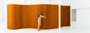 paper softwall folding wall partition - product by molo