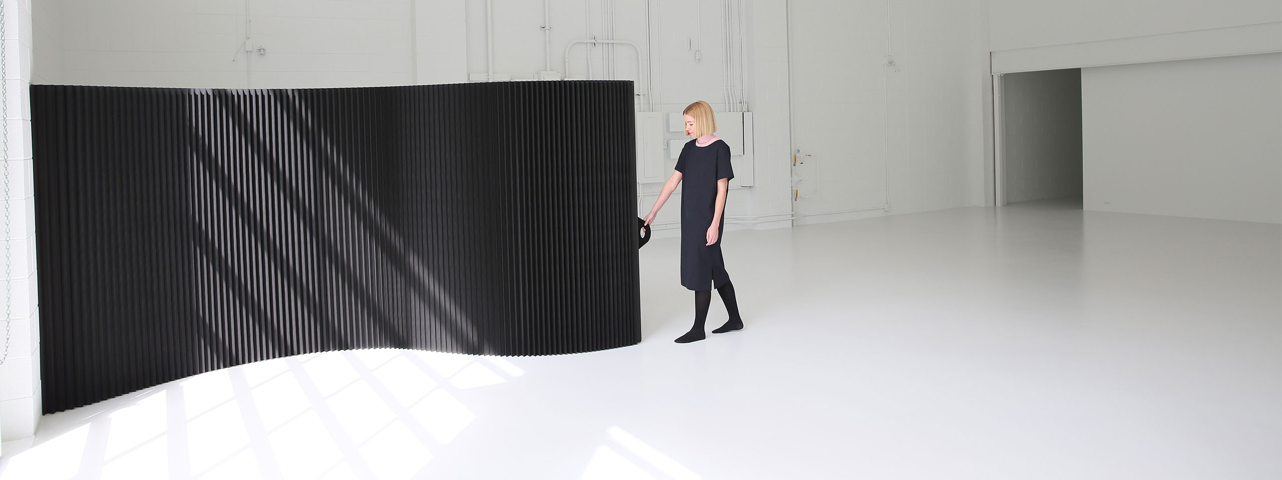 anchor strip for paper softwall Room Divider • MOLO