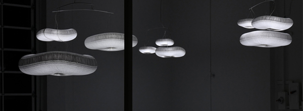 cloud lamp softlight mobile pendant trio - product by molo