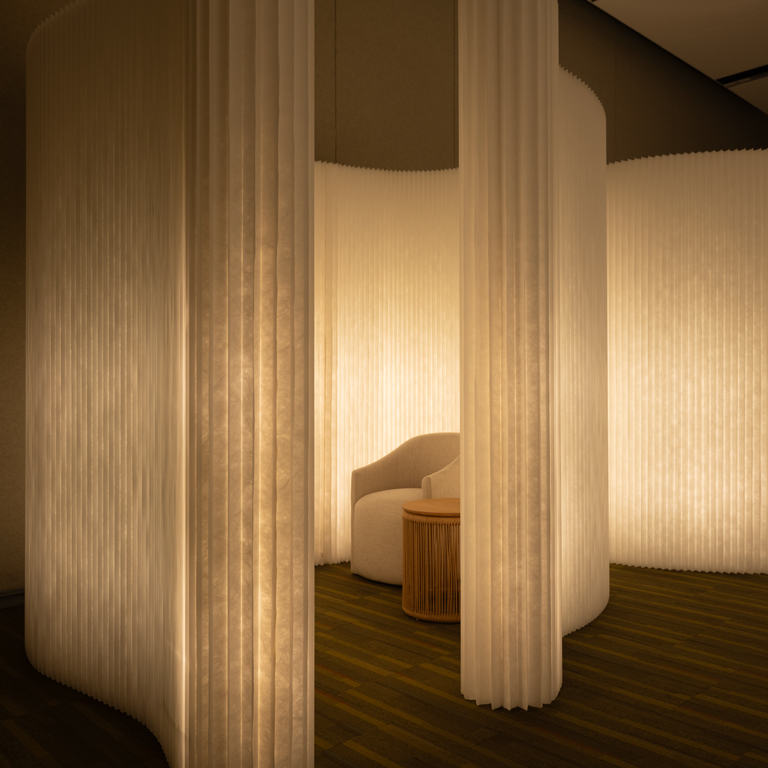 reflection and prayer rooms for TED2025 · Vancouver - molo